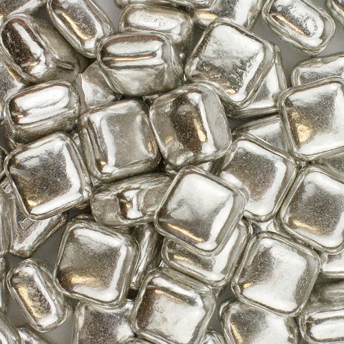 DECO PLATA CUADRADA | Importadora Alegría de México SA de CV
